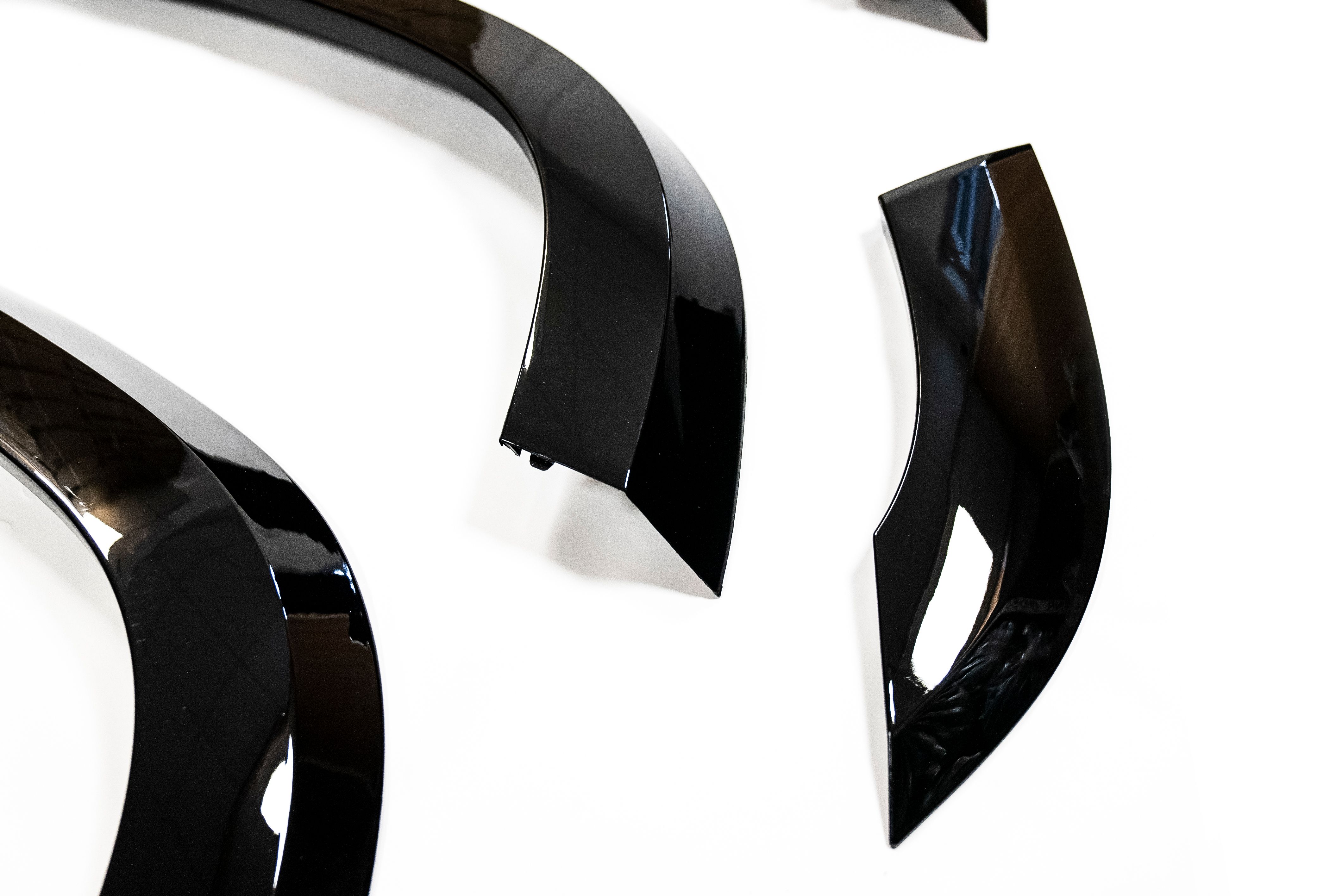 Assetti Gloss Black Wide Wheel Arch Kit for Land Rover Defender 90 2020 ...